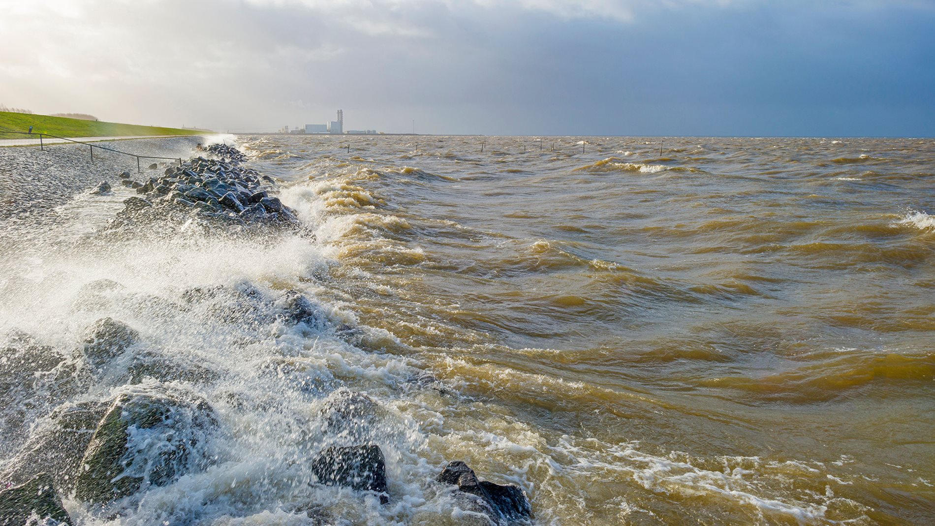 Code geel vanwege zware windstoten - Provincie Flevoland